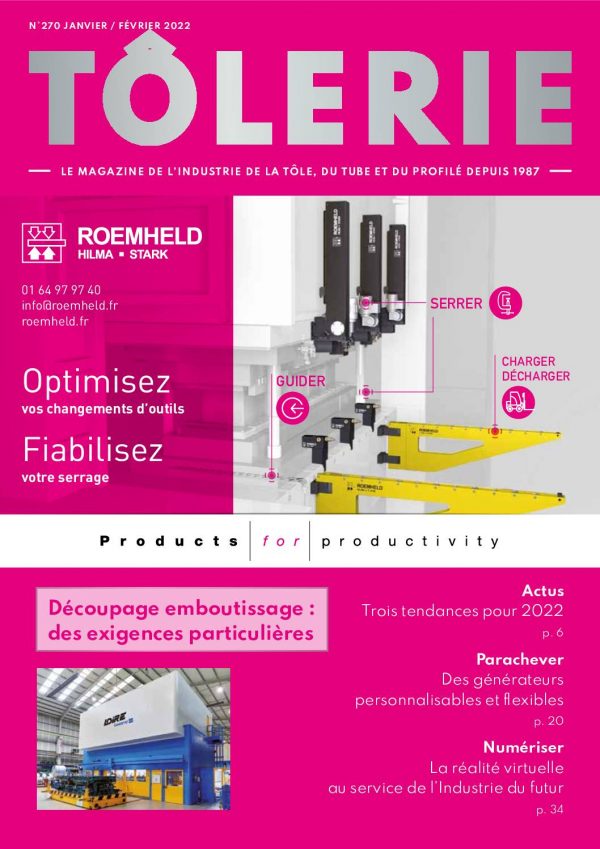 Tôlerie Magazine - Le magazine de l'industrie de la tôle, du tube et du ...